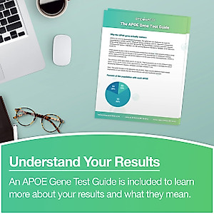 empowerDX APOE Gene Test, Easy at Home Mouth Swab Test for Alzheimer’s Disease and Dementia Risk, Ages 18+