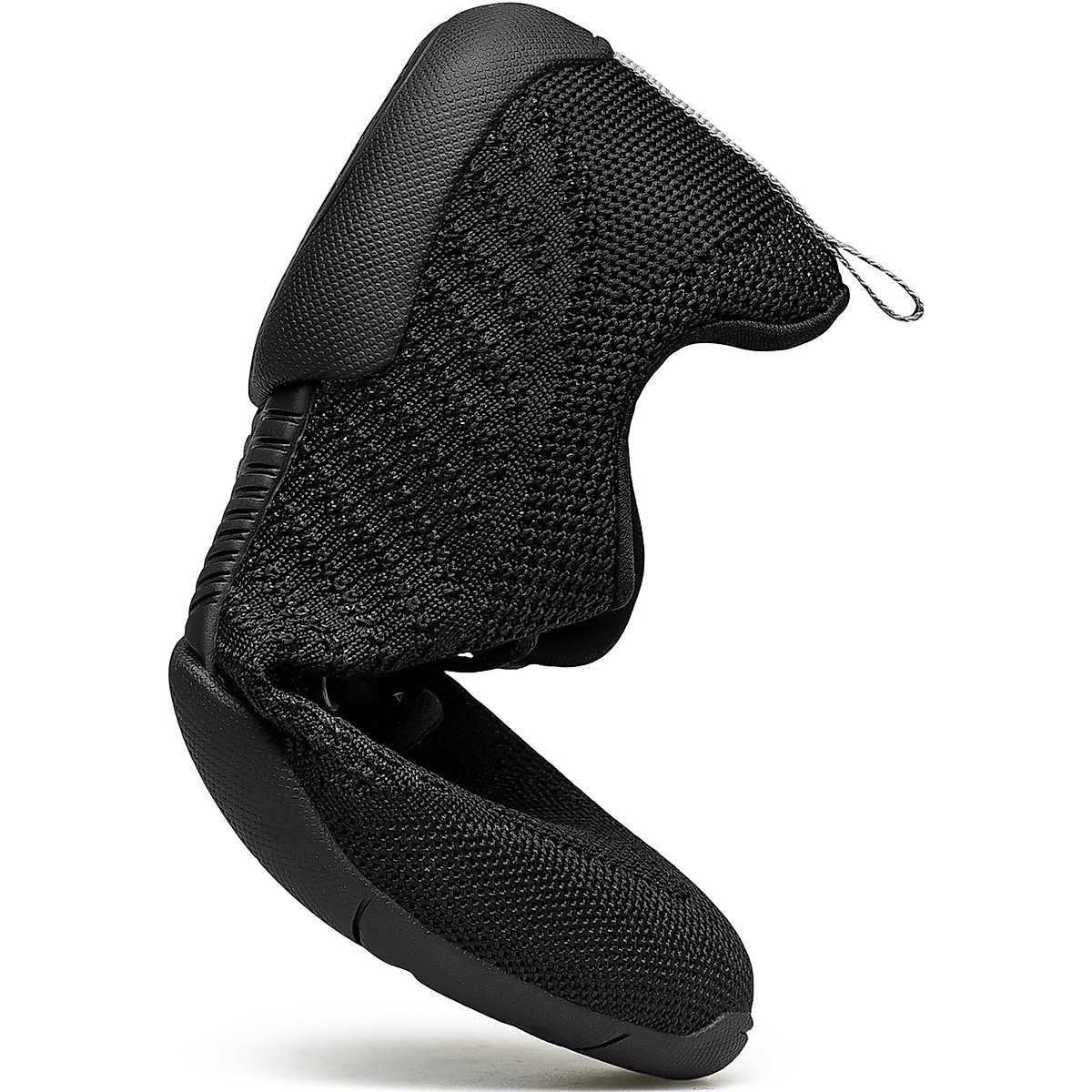 BAXINIER Girls Black Cheerleading Shoes Breathable Youth Cheer Competition Sneakers Athletic Training Dance Tennis Walking Shoes - Black 8 Women