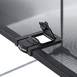 REPTIZOO Mini Reptile Glass Terrarium Tank 8" x 8" x 12" Full View Visually Appealing Top Feeding & Venlitation Small Reptile Glass Habitat