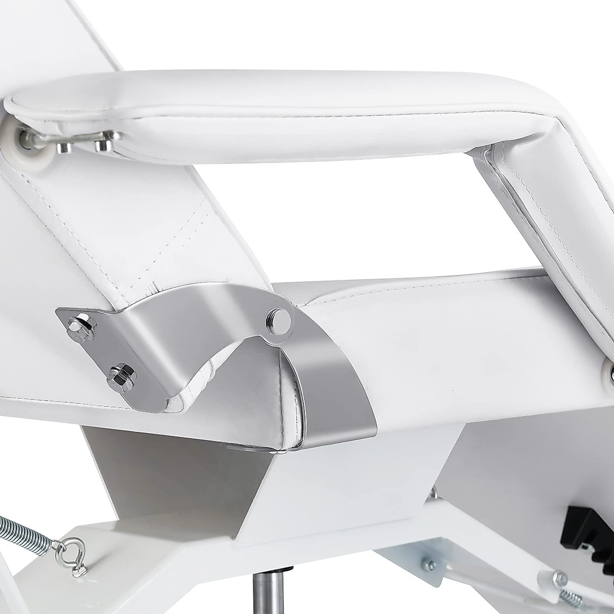 Artist hand Hydraulic Facial Table Tattoo Chair Massage Bed Adjustable Professional for Esthetician Beauty Spa Lash Bed for Eyelash Extensions Salon Equipment Barber Chair Salon Chair (White)