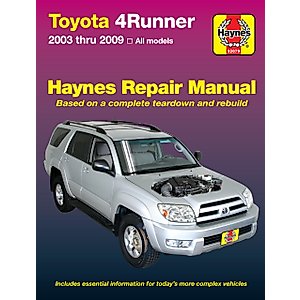 Haynes Manuals N. America, Inc. Toyota 4Runner, 2003 - 2009 (Haynes Repair Manual)