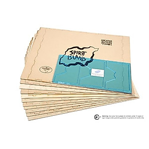 The Broken Token Game Organizer Compatible with Spirit Island - Wooden Game Organizing Box with Multiple Trays
