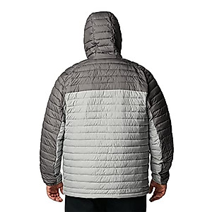Columbia Men's Silver Falls Hooded Jacket, Columbia Grey/City Grey, Small