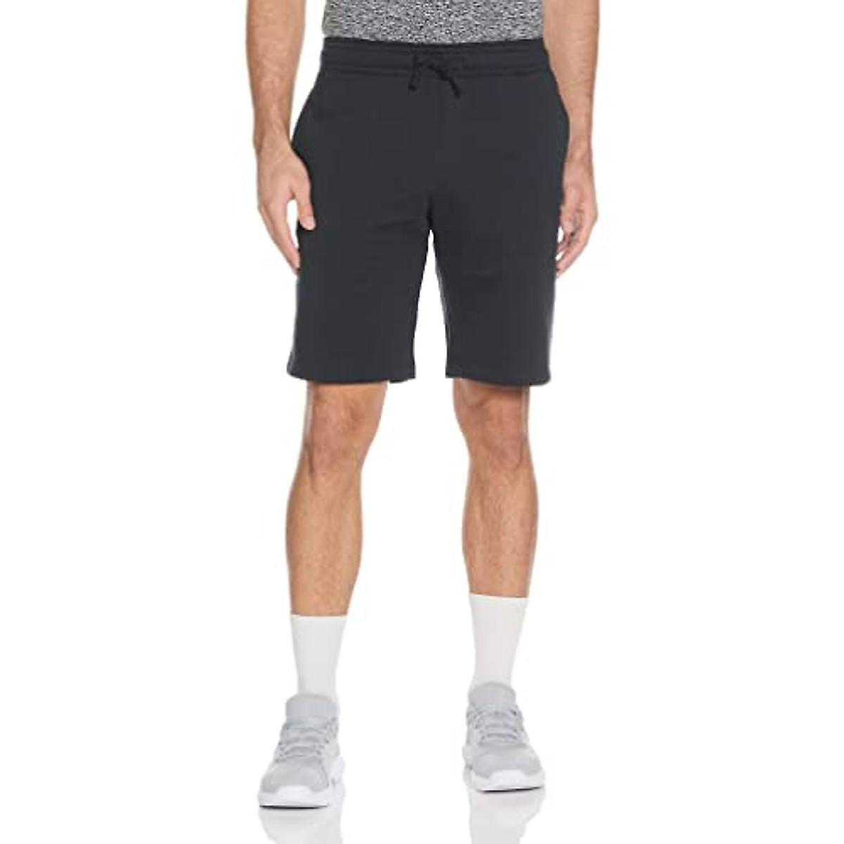 Under Armour Men's Rival Fleece Shorts, Black (001)/Onyx White, X-Small