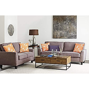 Serta Deep Seating Astoria 61" Loveseat in Tan