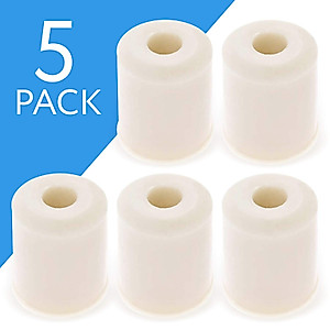 IMPRESA 5-Pack Rubber Mixer Feet Compatible with KitchenAid Stand Mixers – Replacement for 4161530 & 9709707 Foot