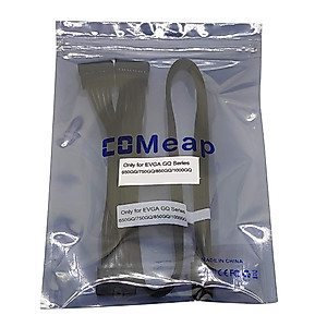 COMeap SATA Power Cable for EVGA GQ Series Semi Modular PSUs, 6 Pin to 3X 15 Pin SATA Hard Drive Adapter Splitter 20-in(50cm)