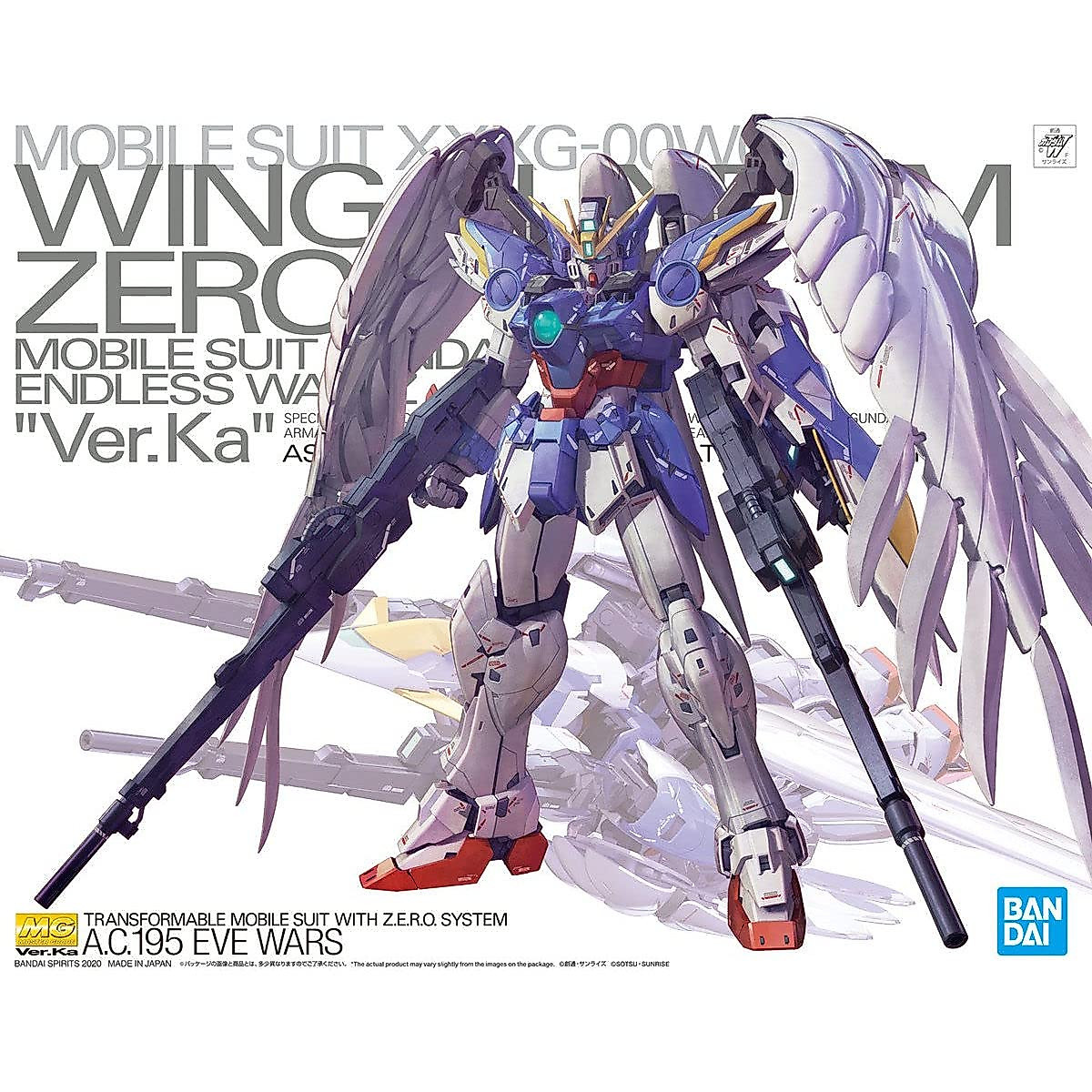Bandai Hobby Wing Gundam Zero (EW) Ver.Ka Endless Waltz, Bandai Spirits MG 1/100 Model Kit