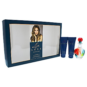 Jennifer Lopez Live Luxe By Jennifer Lopez for Women - 3 Pc Gift Set 3.4oz Edp Spray, 2.5oz Shower Gel, 2.5oz Body Lotion, 3count