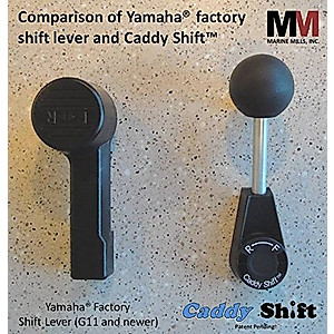 Caddy Shift Yamaha Golf Cart Shifter, Forward-Reverse Shift Lever, Handle, Knob