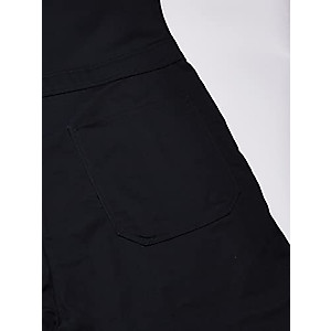 Bulwark FR Men's Flame Resistant 9 oz Twill Cotton Classic Coverall with Hemmed Sleeves, Navy, 46