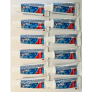 Kid’s Crest Cavity Protection Sparkle Fun Toothpaste .85 Ounce (12 Pack) | Sparkle Fun Flavor with Fluoride | Travel Size Anticavity Paste (B07NBR4LCB)