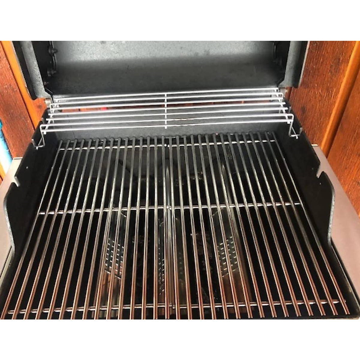 Uniflasy 69866 Grill Warming Rack for Weber Spirit I & GS4 Spirit II 200 Series Spirit E210 S210 E220 S220 Gas Grill with Up Front Control Grill Upper Rack for Weber Spirit 200,Replace for Weber 67026