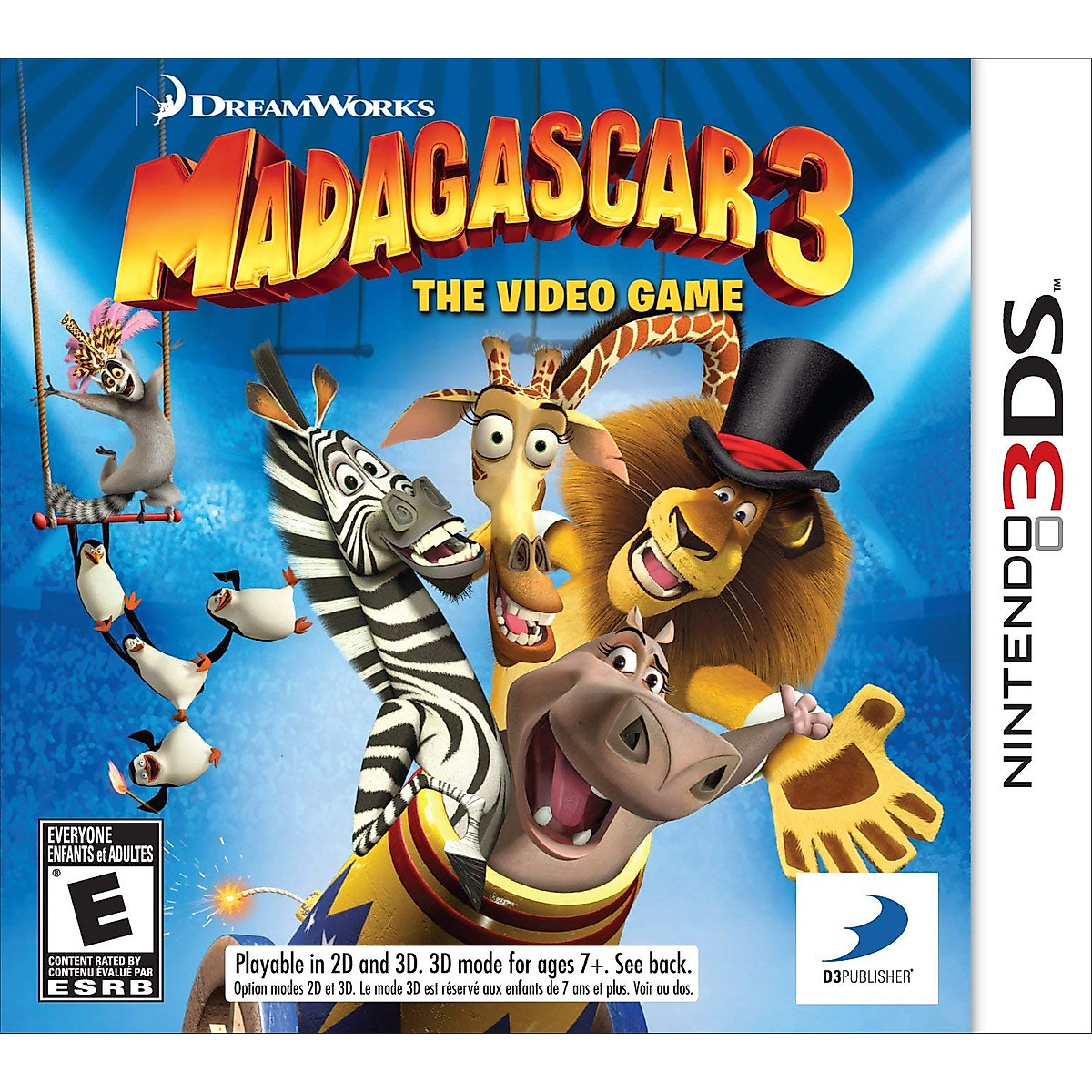 Madagascar 3: The Video Game - Nintendo 3DS (Renewed)