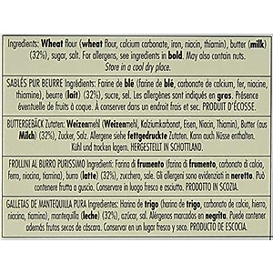 Walker’s Pure Butter Shortbread Fingers - 2-Count Snack Packs (Pack of 24) - Authentic Shortbread Cookies from Scotland