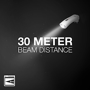 Energizer Weatheready Rechargeable LED Flashlight, Emergency Flashlight for Hurricane Supplies and Survival Kits, Flash Light with Convenient Plug-in Design, Pack of 1