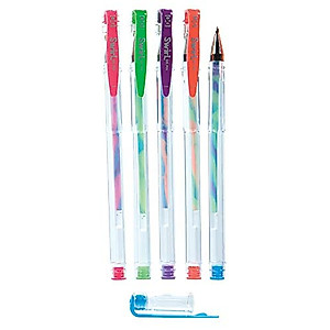 Raymond Geddes Multicolored Swirl Gel Pens (Pack of 50)