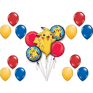 POKEMON GO Birthday Party Balloons Decoration Supplies Pikachu Game