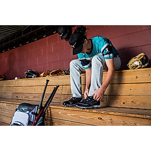 Mizuno Diamond Snapback Hat, Black, OSFM