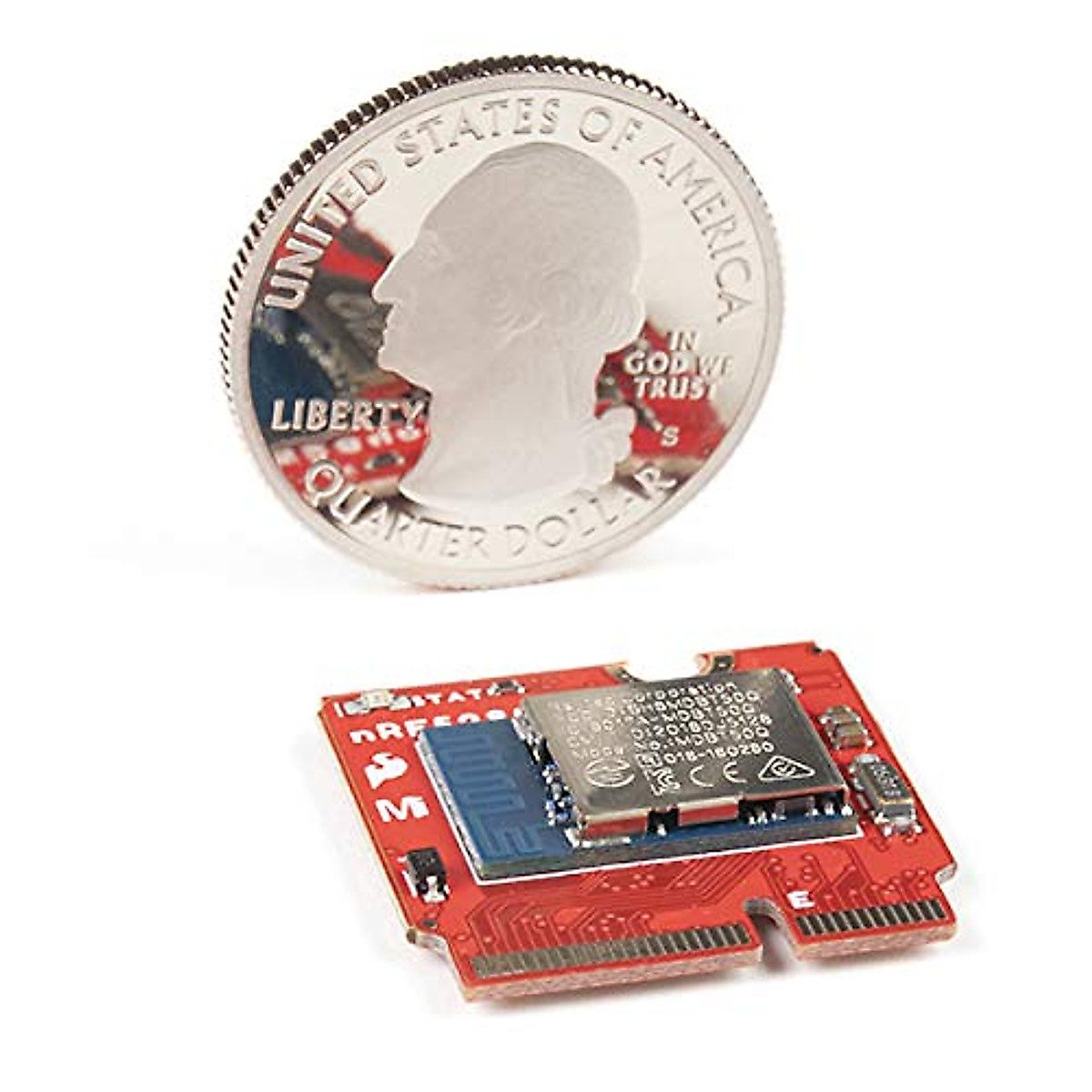 SparkFun MicroMod nRF52840 Processor - Modular Interface Ecosystem That Connects nRF52840 microcontroller/Processor Board to Various/Carrier Board peripherals