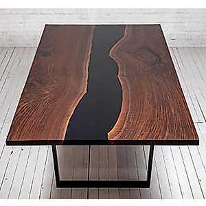 Epoxy Table, Live Edge Wooden Table, Epoxy Resin River Table, Natural Wood,Dining table, Natural Epoxy Table, Resin Table