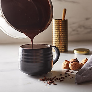 Franzese Italian Traditional Hot Cocoa Mix - Imported from Italy, 9 Oz Tin, Gluten-Free, Non-GMO, Enjoy as Gourmet Sipping Chocolate or Traditional Cocoa, Good for Baking, 1 Giftable Tin, 10 Servings