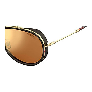 Carrera CA166/S Pilot Sunglasses, Gold, 59 mm
