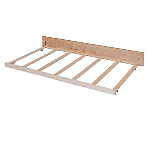 Quarte Full Size Wooden House Bed with Twin Size Trundle,Wooden Daybed Tent Bed for Kids Boys Girls Bedroom,Can be Decorated (Natural/House6)