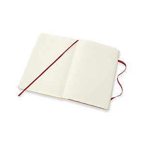 Moleskine Limited Edition Wizard of Oz Notebook, Hard Cover, Large (5" x 8.25") Ruled/Lined, Poppy Field, 240 Pages