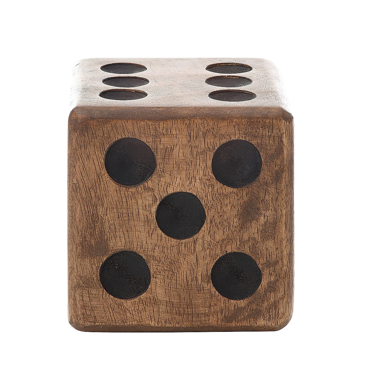 Hand Carved Mango Wood Dice