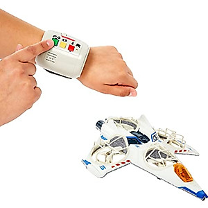 Mattel Lightyear Toys RC Disney and Pixar Lightyear Spaceship with Buzz Lightyear Action Figure, Remote Control Drone