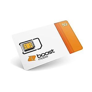 Boost Mobile Prepaid SIM Card | Unlimited Talk & Text | 3 Month 5 GB Data Plan for Unlocked Cell Phones | Pay As You Go I No Contracts