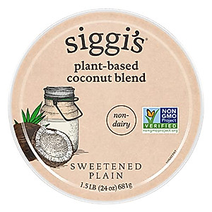 siggi's Plain Plant Based Yogurt, 24 OZ