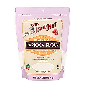 Bob's Red Mill Finely Ground Tapioca Flour, 16-ounce (Pack of 3)