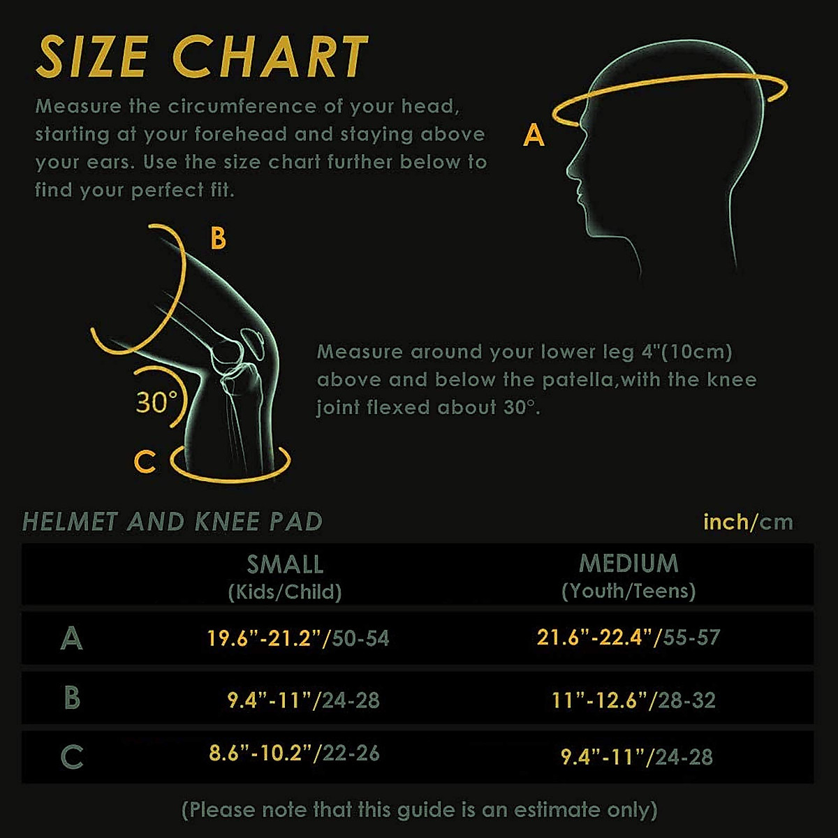 Skateboard Bike Helmet Kids Teenagers CPSC Certified with Knee Pads Elbow Pads Wrist Guards Protective Gear Set Adjustable Helmet for Bicycle Helmet Scooter Roller