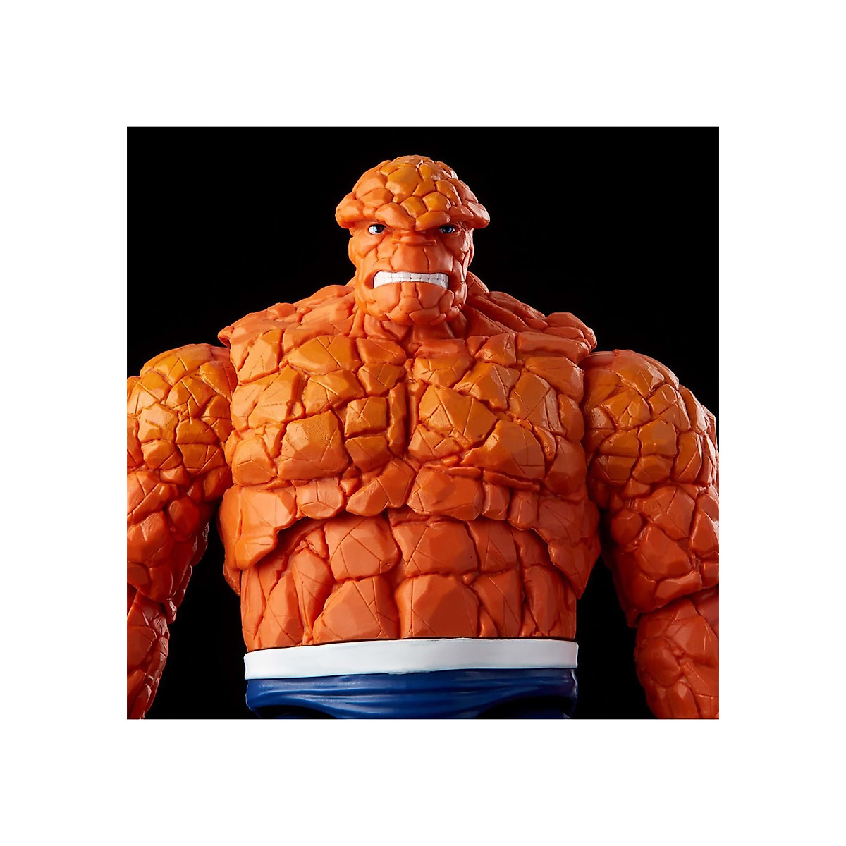 Marvel Hasbro Legends Series Retro Fantastic Four Thing 6-inch Action Figure Toy, Includes 3 Accessory