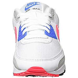 Nike Women's AIR MAX III Running Shoe, White Hot Coral Blue Crystal Grey Fog, 8.5