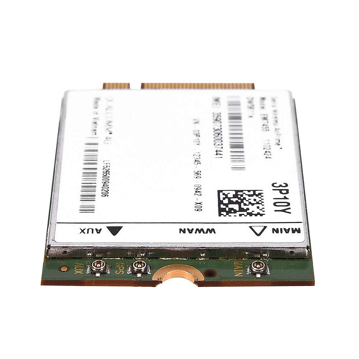 EM7455 4G Module Network Card, PCIe M.2 Replacement EM7455 Network Card for DW5811e 3P10Y 300 Mbps 4G LTE WWAN NGFF Card Module Fit for PC Laptops