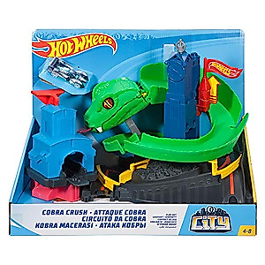 Hot Wheels City Cobra Crush Playset