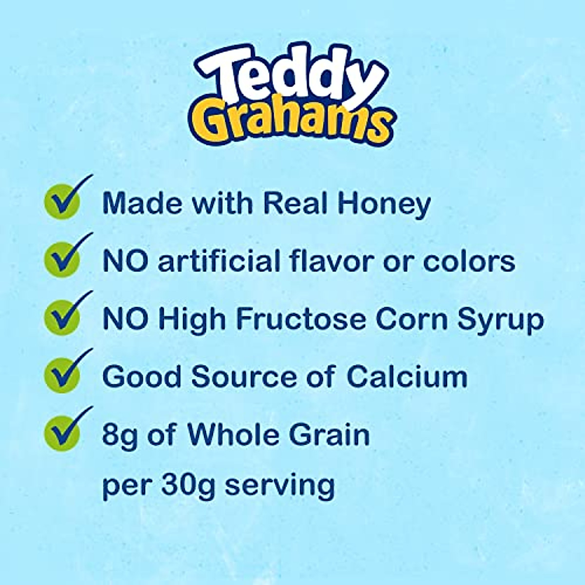 Teddy Grahams Honey Graham Snacks, 48 Total Snack Packs (4 Boxes)