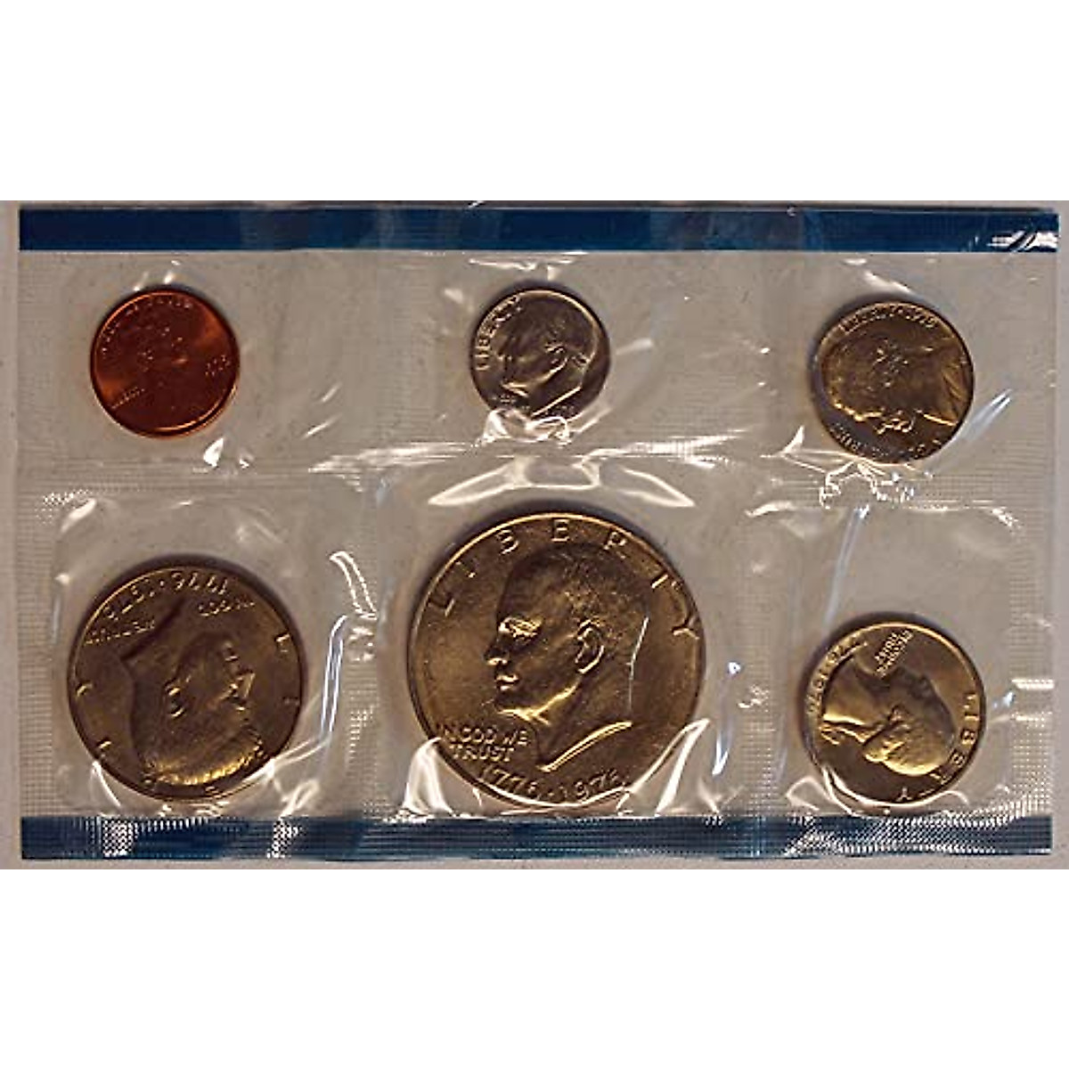 1976 United States Mint Uncirculated Coin Set in Original Government Packaging