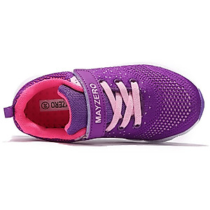 MAYZERO Kids Running Tennis Shoes Toddler Shoes Fashion Sneakers for Little Girls and Boys