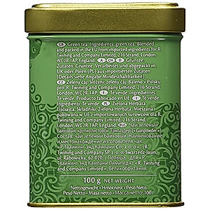 Twinings of London Loose Gunpowder Green Tea, 3.53 Ounce Tin