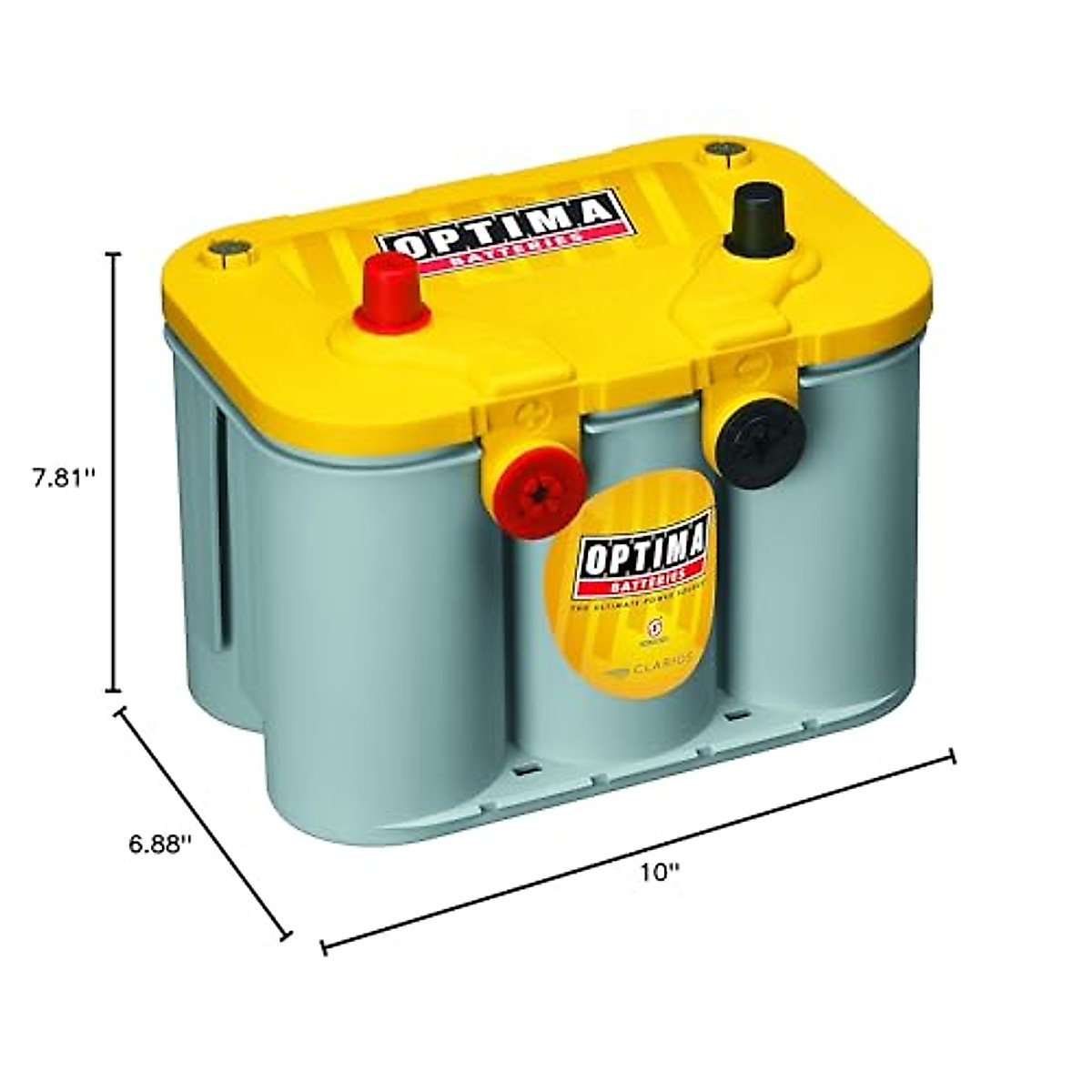 OPTIMA Batteries OPT8014-045 8014-045 D34/78 YellowTop Dual Purpose Battery
