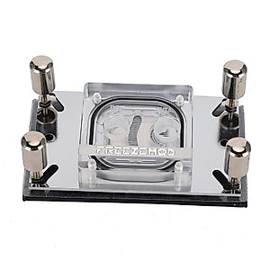 Water Cooling Block, Anti-oxidization Technology Computer CPU Water Cooling Block Waterblock Copper Base with Micro Channel for AM2 / AM2+ / AM3 / AM3+ / AM4 / FM2+ CPU