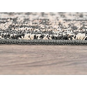 Garland Rug Rumba 9 ft. x 12 ft. Area Rug Cinder Gray/Earth Tone