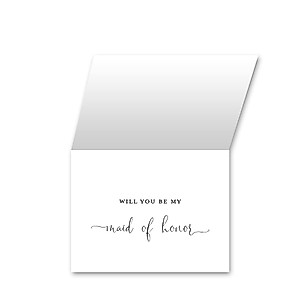 Funny Bridesmaid Proposal Cards, Now Act Surprised Bridesmaid Proposal Cards - 8 Will You Be My Bridesmaid Cards and 2 Maid of Honor Cards (White Envelope)