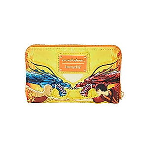 Loungefly Avatar The Last Airbender Fire Dance Zip Around Wallet