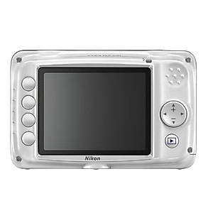 Nikon COOLPIX S30 10.1 MP Digital Camera with 3x Zoom Nikkor Glass Lens and 2.7-inch LCD (White)