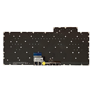 Siakoocty Laptop Replacement US Layout Colorful Backlight Keyboard for ASUS TUF Dash F15 Air FX516P FX516 FA516 6051B1444801